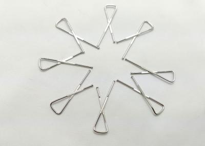 China 33mm x 28mm Stainless Steel X-Shape Shirt Clips - Rustproof Metal Fasteners for Garment Manufacturing for sale