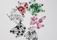 China Decorative Metal Safety Pins 19mm to 57mm for Garment Tagging and Craft Applications for sale