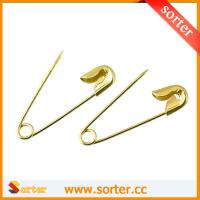 China Decorative Metal Safety Pins 19mm to 57mm for Garment Tagging and Craft Applications for sale