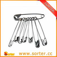 China Decorative Metal Safety Pins 19mm to 57mm for Garment Tagging and Craft Applications for sale