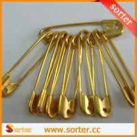 China Decorative Metal Safety Pins 19mm to 57mm for Garment Tagging and Craft Applications for sale