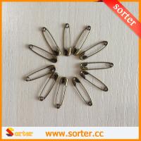 China Decorative Metal Safety Pins 19mm to 57mm for Garment Tagging and Craft Applications for sale