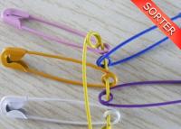 China Industrial Colorful Safety Pins - 1-inch & 2-inch Metal Fasteners for Garment Tagging and Textile Applications for sale