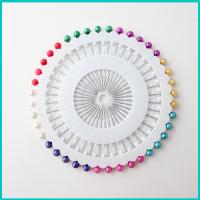 China High Quality Colorful Pearl Safety Pins - 25mm Fashion Garment Accessories with Smooth Finish for sale