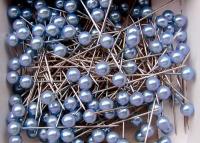 China High Quality Colorful Pearl Safety Pins - 25mm Fashion Garment Accessories with Smooth Finish for sale