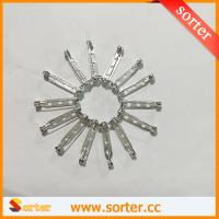 China Brooch Safety Pins 20mm-38mm Steel Alloy Gold Plated for Jewelry Findings and Crafts for sale
