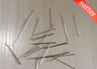 China Stainless Steel Straight Shirt Collar Pin with Nickel Plating for Garment Fastening and Sewing Applications for sale