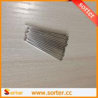China Stainless Steel Straight Shirt Collar Pin with Nickel Plating for Garment Fastening and Sewing Applications for sale