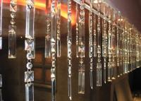 China Luxury Crystal Bead Curtain for Hotel Decoration - 1.5m to 3m Widths, Multiple Color Options for sale