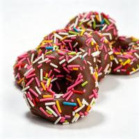 China Classic Donut-Shaped Cookies (Cocoa Flavor) Crunchy Bite Size Party Supplies for sale