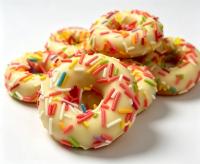 China Non Fried Baked Donut-Shaped Cookies (Milk Flavor) Healthy Option Office Afternoon Snack for sale