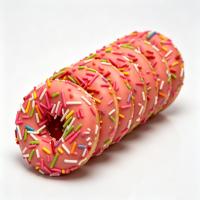 China Distinct Ring Shape Sweet Donut-Shaped Cookies (Strawberry Flavor) Shareable Dessert for sale