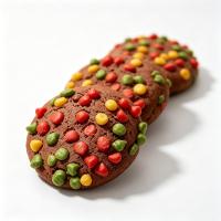 China Filling Snacks Colorful Quick Chocolate Chip Cookies For Travel for sale