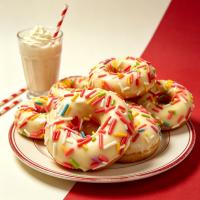 China Non Fried Baked Donut-Shaped Cookies (Milk Flavor) Healthy Option Office Afternoon Snack for sale