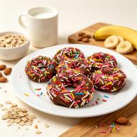 China Classic Donut-Shaped Cookies (Cocoa Flavor) Crunchy Bite Size Party Supplies for sale