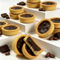 China Chocolate Core Cocoa Flavored Filled Soft Cookie For Gift Boxes for sale