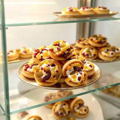 China Nut Sandwich Pizza-shaped Cookies Great for Tea Time for sale