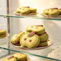 China Mouthwatering Juicy Crispy Apple Shaped Cookies Office Treats Kids for sale