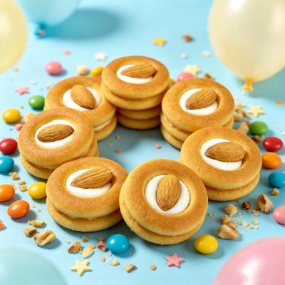 China Premium Nut Mini Pizza Biscuits OEM & ODM Ideal Visiting Gift for sale