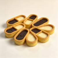 China Crispy Layered Taste Amton Dark Chocolate Filled Cookies Low Additive Daily Snack for sale