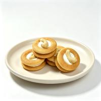 China Premium Raw Cashew Mini Sandwich Cookies No Additive Snack Directly Eat for sale