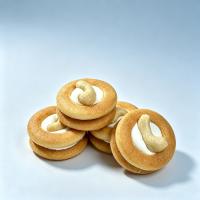 China OEM ODM Cashew Mini Sandwich Cookies Healthy Daily Snack For All Ages for sale