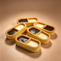 China Crispy Layered Taste Amton Dark Chocolate Filled Cookies Low Additive Daily Snack for sale