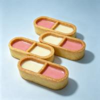 China Crispy Melt In Mouth Amton Strawberry Yogurt Cookies Afternoon Tea Treats for sale