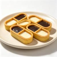 China Slow Baked Refreshing Non Cloying Yogurt Chocolate Cookies Amton Afternoon Tea Food for sale