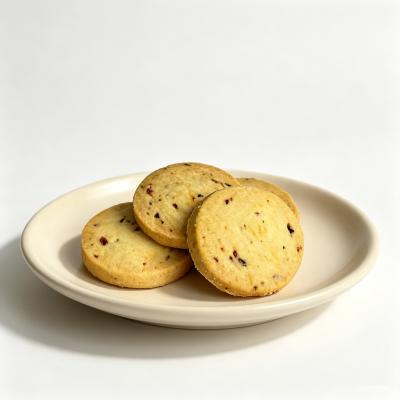 China Classic Butter Cranberry Cookies Traditional Recipe Healthy Office Energy Food for sale