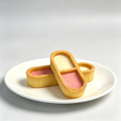 China Double Rich Flavor Strawberry Yogurt Cookies Slow Baked Amton Casual Snacks for sale