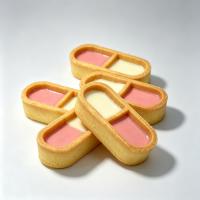 China Balanced Sweetness Amton Strawberry Yogurt Cookies All AgeS Leisure Biscuit for sale