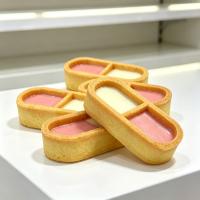 China Balanced Sweetness Amton Strawberry Yogurt Cookies All AgeS Leisure Biscuit for sale