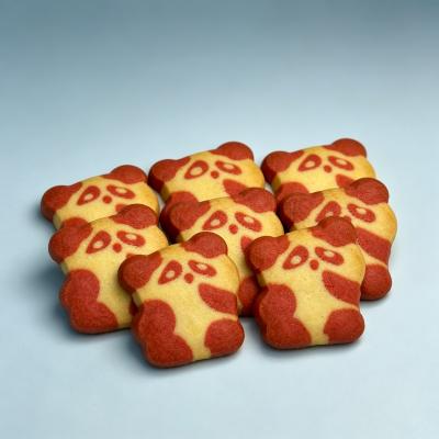 China Adorable Look Panda-Shaped Cookies (Strawberry Flavor) Tasty Holiday Festival Gift for sale