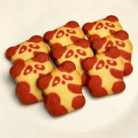 China Adorable Look Panda-Shaped Cookies (Strawberry Flavor) Tasty Holiday Festival Gift for sale