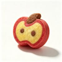 China Halal Certified Cute Mini Apple Shaped Cookies Great Gift For Children for sale