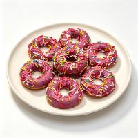 China Festive Sprinkle Donut-Shaped Cookies (Purple Sweet Potato Flavor) Multi-Flavor for sale