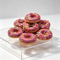 China Premium Donut-Shaped Cookies (Purple Sweet Potato Flavor) Daily Pastries for sale
