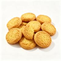 China Golden Color Butter Crispy Coconut Biscuits Cookies Popular Party Food for sale