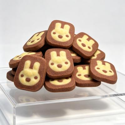 China Cute Cartoon Rabbit Shape Cute Bunny-Shaped Cookies (Cocoa Flavor) OEM ODM  for sale