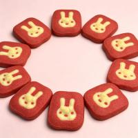 China Premium Biscuit Cute Bunny-Shaped Cookies (Strawberry Flavor) Soft Sweet Taste for sale