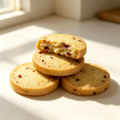 China Plump Cranberry Bits Cranberry Cookies Holiday Gifting Retail Bakery Snack for sale