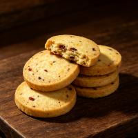 China Cranberry Cookies, Crispy Cookies with Dried Cranberries, OEM Available for sale