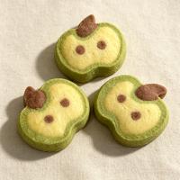 China Crisp Shortbread Biscuits Apple-Shaped Cookies Cute Snack Gift for sale