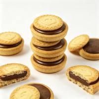 China ISO Quality Certified Hazelnut Pie Filled Cookies Fresh Baked Biscuits for sale