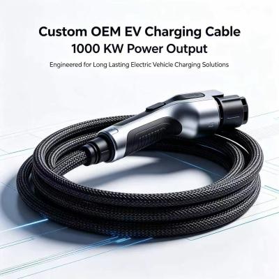 China OEM 3m EV Charging Cable For Electric Car 1000KW 50Hz 60Hz for sale