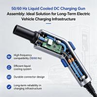 China Liquid Cooled DC EV Charging Cable Gun Assembly 400V 1000KW for sale
