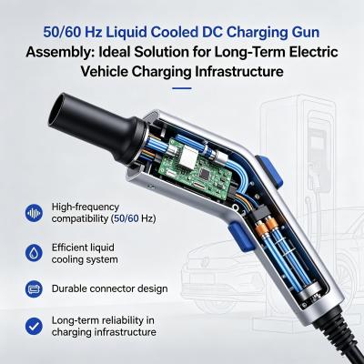 China Liquid Cooled DC EV Charging Cable Gun Assembly 400V 1000KW for sale