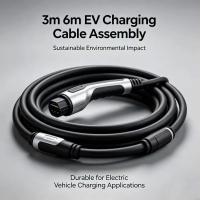 China Sustainable 3m 6m EV Charging Cable Assembly For Electric Vehicle car 400V for sale