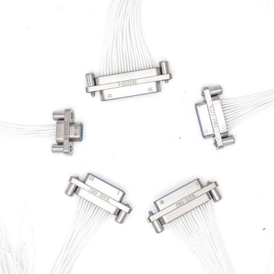 China Bayonet Aircraft Wire Connectors Cable Coupler Signal Transmission Lightweight for sale